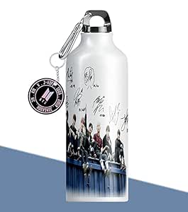 NH10 DESIGNS BTS Army BTS Logo Aluminium Printed Sipper Bottle with ...