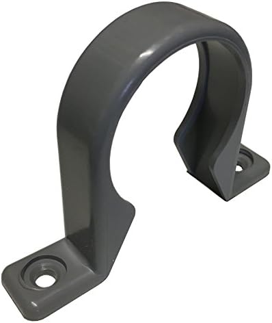 FLOPLAST 40mm Grey Pushfit Waste Pipe Clip - Bag of 2 : Amazon.co.uk ...
