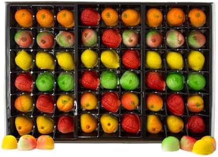 Amazon.com : Marzipan Candy Fruit - Made in the USA Assorted Fruits ...