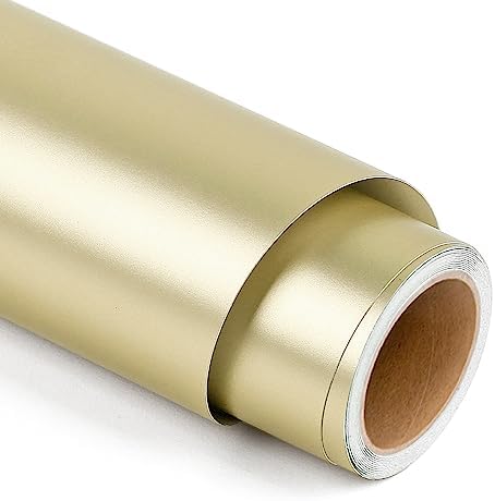 TECKWRAP Permanent Adhesive Vinyl 12" x 10ft, Glossy Gold : Amazon.co ...