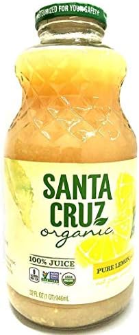 Amazon.com : Santa Cruz Organic 100% Juice Lemon, 32 oz (Pack of 6 ...