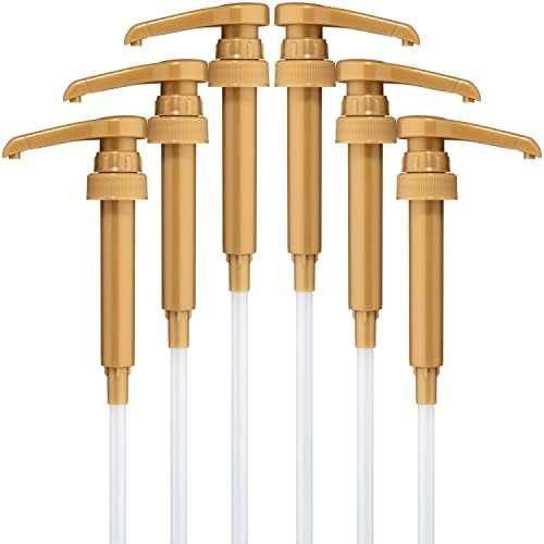 Amazon.com: Syrup Pumps, 6-pack | Fits 750 mL/25.4 oz Torani, Davinci ...