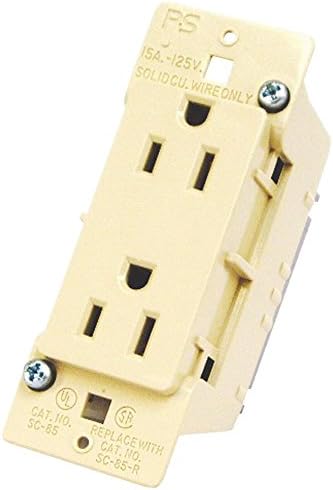 Amazon.com: US Hardware Mobile Home/RV Duplex Receptacle 1 9/16" x 4 1/ ...