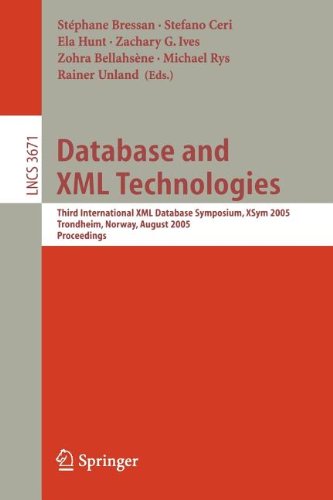 Database and XML Technologies: Bressan, Stéphane, Ceri, Stefano, Hunt ...