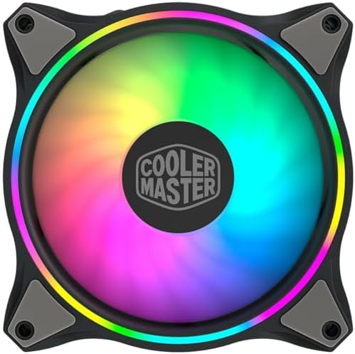 Amazon.com: Cooler Master MasterFan MF120 Halo Fan, Duo-Ring ARGB ...