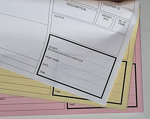 Delivery Note, Proof of Delivery Notebook, 50 triplicate copies per ...