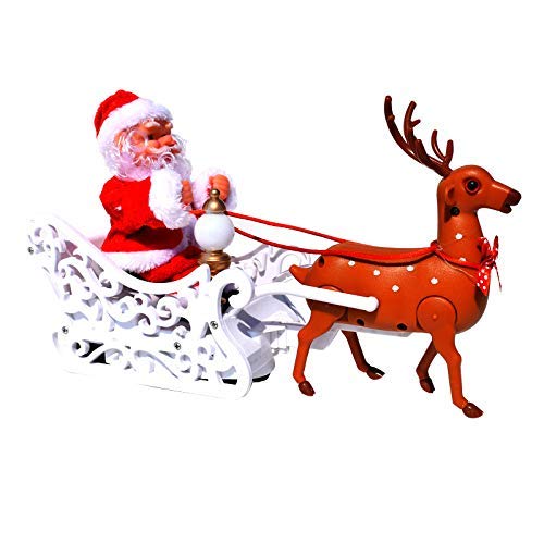 Trending Trunks Battery Operated Electric Moving Reindeer Cart with ...