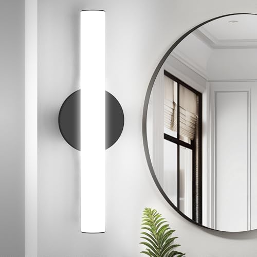 Combuh LED Bathroom Vanity Light Bar 16Inch 9W IP44 Chrome Shining Over ...