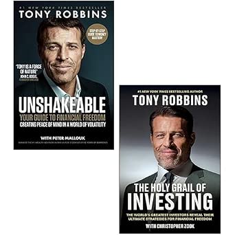 Tony Robbins 2 Books Collection Set (Unshakeable Your Guide to ...