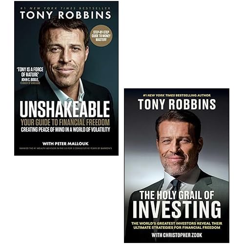 Tony Robbins 2 Books Collection Set (Unshakeable Your Guide to ...