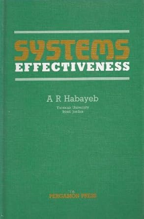 System Effectiveness: Habayeb, A. R.: 9780080348148: Amazon.com: Books