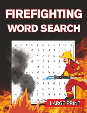Firefighting Word Search: 70 Puzzle for Firefighter: Amazon.co.uk: GJP ...