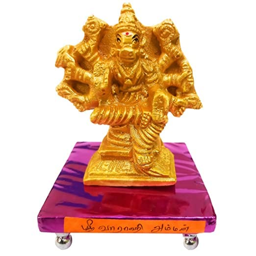 Leo Traders Varaha Avatar Varahi Amman Idol With Stand Synthetic ...