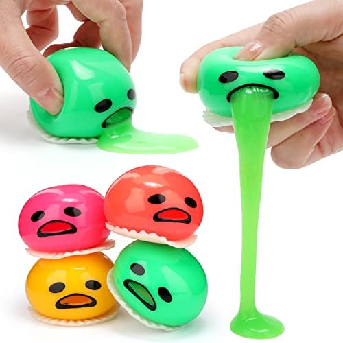 Buy Baal Stress Relief Slime Puking/Vomiting Egg Ball Toy for Kids and ...