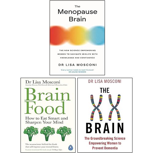 Dr. Lisa Mosconi 3 Books Collection Set (Brain Food, The XX Brain, The ...