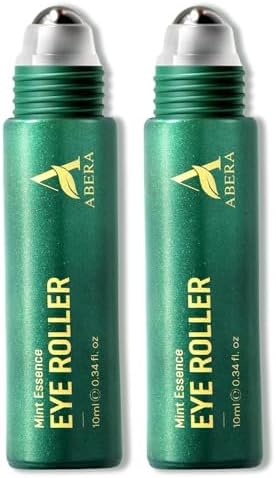 Amazon.com: Abera Eye Roller Serum with Mint Essence for Men, Vitamin C and Peptides ...