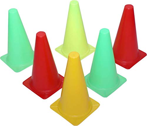 Buy TULSI RAM and SONS Training Marker Cones (Set of 6) (White, 6 ...