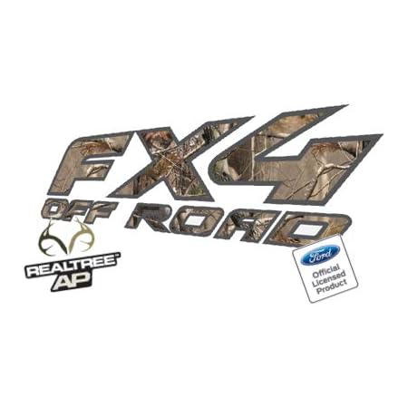 Amazon.com: Decal Mods FX4 Off Road Realtree AP Decals Stickers for ...