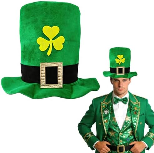 St Patrick's Day Green Hat, Saint Patrick Hats, St Patricks Irish Gold ...
