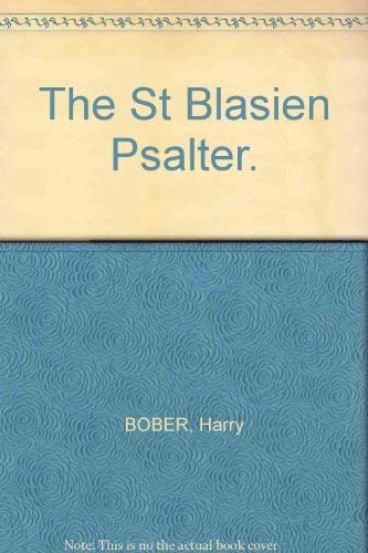 Amazon.com: The St. Blasien Psalter: Harry Bober: Books