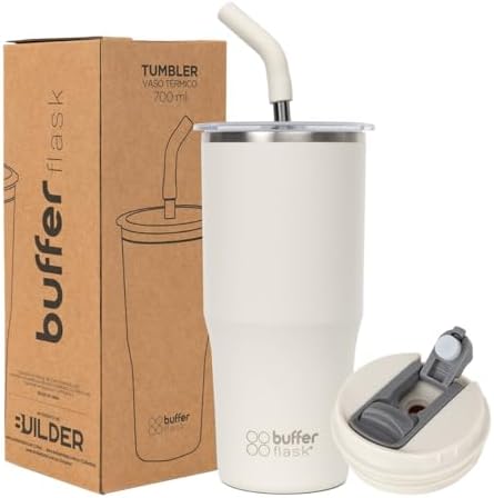 Buffer Flask - Vaso Térmico 700 ml - Termo para Café y Agua de Acero ...
