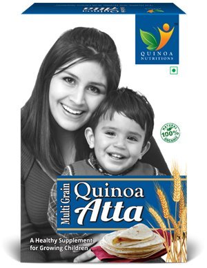 Quinoa Nutritions Multigrain Atta, 450 g : Amazon.in: Grocery & Gourmet ...
