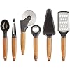 Amazon.com: Glad Kitchen Gadget Set with Acacia Wood Handles, 6 Pieces ...