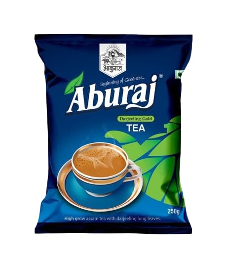 Aburaj Darjeeling Gold Fanning Tea Strong, Aromatic & Rich 250 Gm (Pack ...