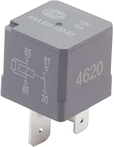 HELLA 4RA 933 332-531 Relay, main current - 12V - 4-pin connector ...