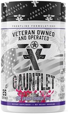 Amazon.com: FRONTLINE FORMULATIONS Gauntlet Pre-Workout Powder ...
