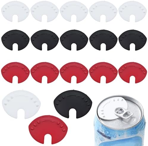 Amazon.com: Pndeyo Soda Can Covers Lids 6pcs, Plastic Can Covers for ...