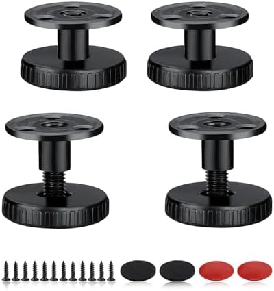 0XBIT Furniture Feet 4 Pieces Adjustable Feet, 47 to 64 mm Sofa Feet ...