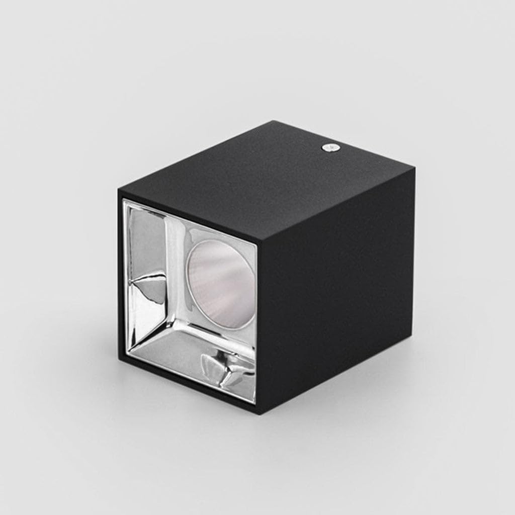 Harold Electricals 8 Watt Black Body Antiglare LED Square Surface COB ...