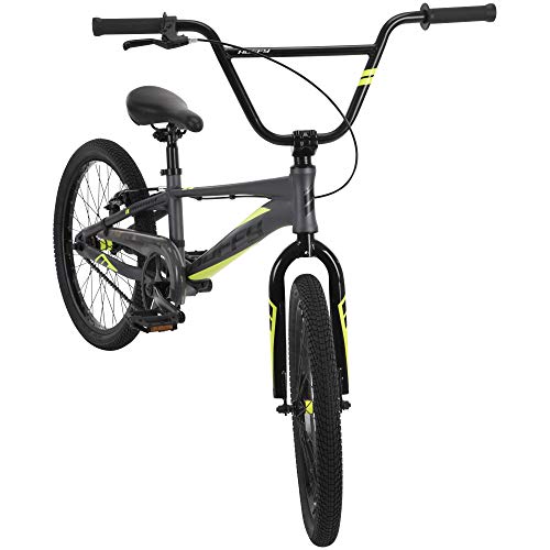 Huffy Enigma 20″ BMX Bike for Kids, Aluminum Alloy Frame, Racing BMX ...
