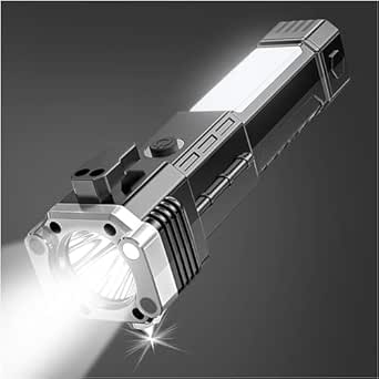 FIRSTLIKE Torch Lights Rechargeable | Torch Light | 7 Mode LED Torch ...