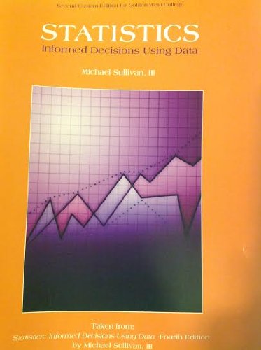 Statistics: Informed Decisions Using Data, Books a la Carte Edition ...