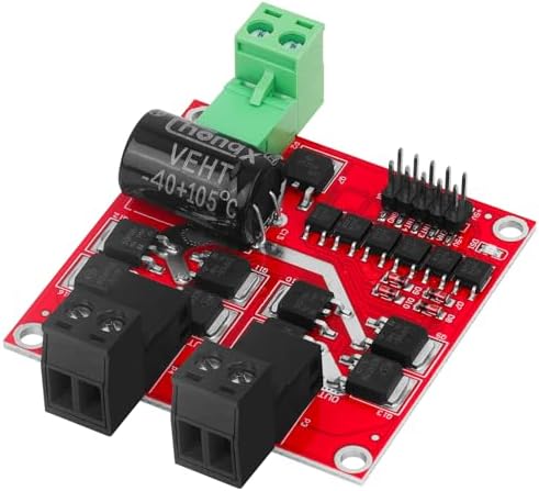 Amazon.com : DC Motor Speed Controller with Remote Control 12V 24V PWM ...