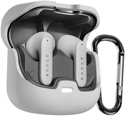 Sounce Earphone Case Cover Compatible for Boult Audio Z40, Soft ...