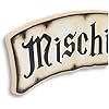 Amazon.com: Harry Potter Mischief Managed Rustic Wood Wall Decor ...