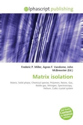 Matrix isolation : Amazon.in: Books