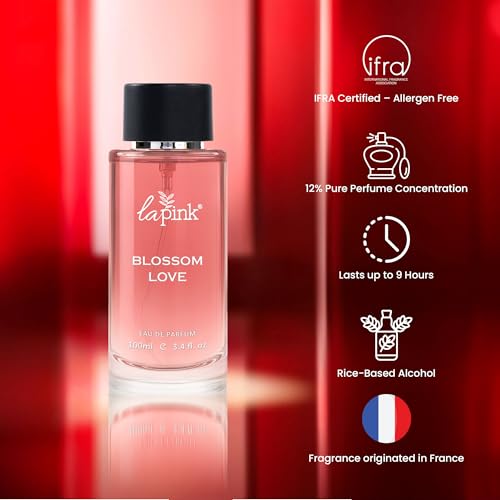 La Pink Blossom Love EDP Perfume for Woman & Man | Rose, Citrus, Fruity ...