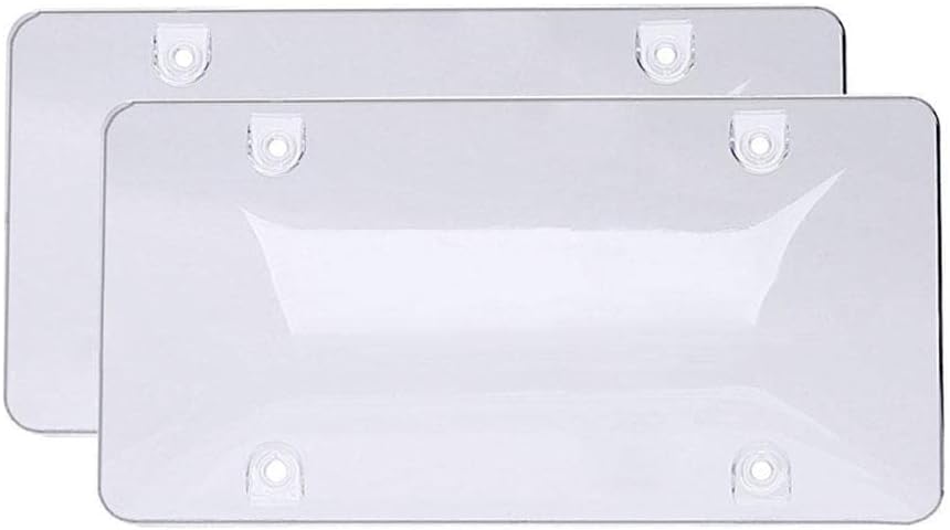 2PCS Clear Reflective Anti Speed Red Light Toll Camera Stopper License ...