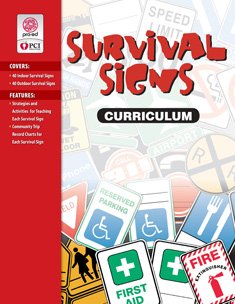 Survival signs curriculum: Covers 40 indoor and 40 outdoor survival ...