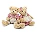 Amazon.com: Oitscute 2-Pack Teddy Bear,Cute Stuffed Animal,Couple Gift ...