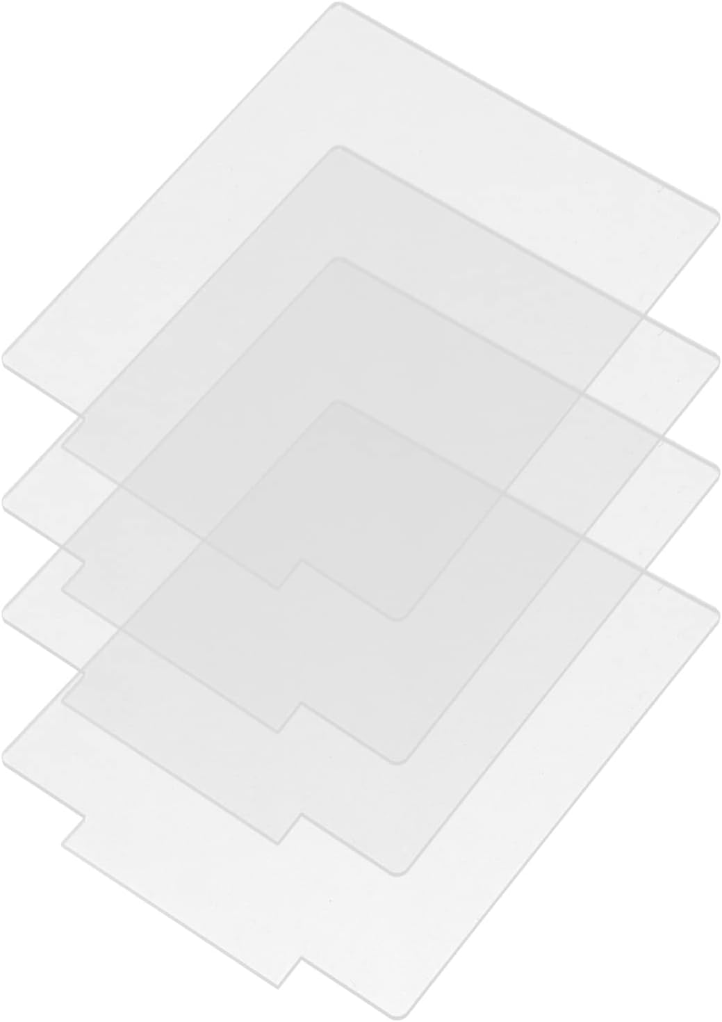 Amazon.com: COHEALI 4pcs Acrylic Led Light Transparent Panel Board for ...