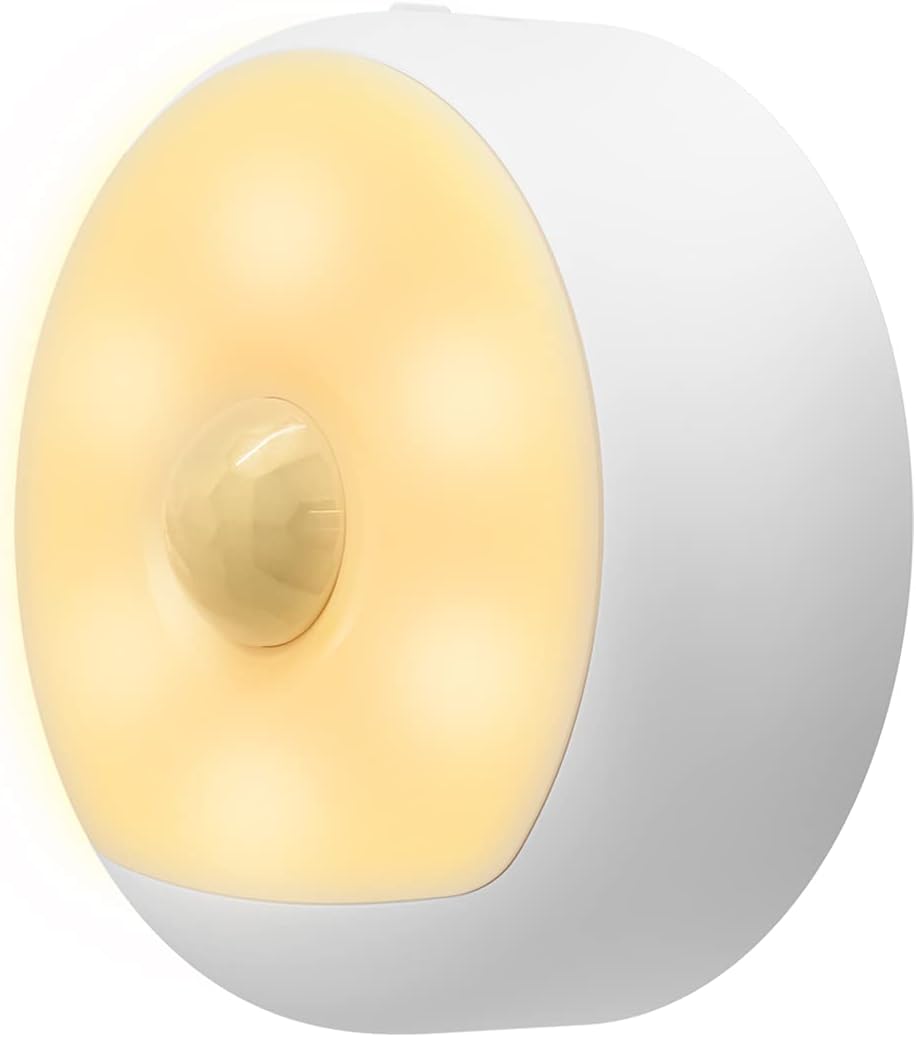 Yeeligh YEELIGHT Motion Sensor, Rechargeable LED Night, Light for ...