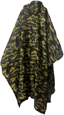 Green Camo Poncho for Men and Women at Amazon Men’s Clothing store