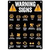 Amazon.com: Dtsnjsdwk Funny Driving Warning Lights Signs Mechanics ...