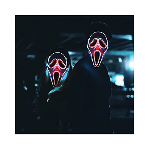 Original Cup | LED Lights Mask | Scream | Premium Quality | Rigide ...