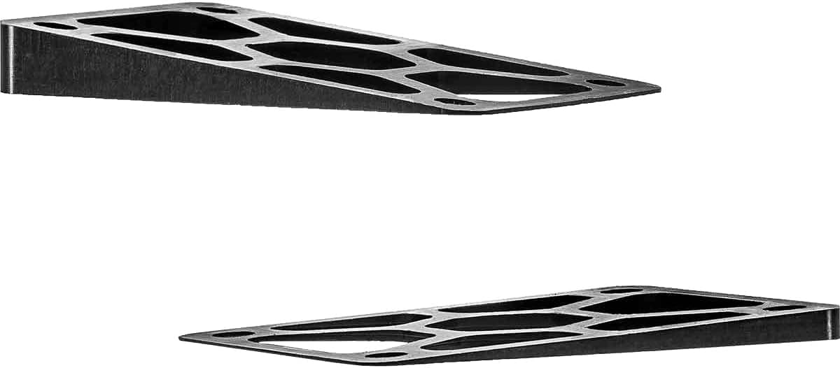 Amazon.com : Seismic Skate Systems Angled Risers Black (2 Pieces - One ...